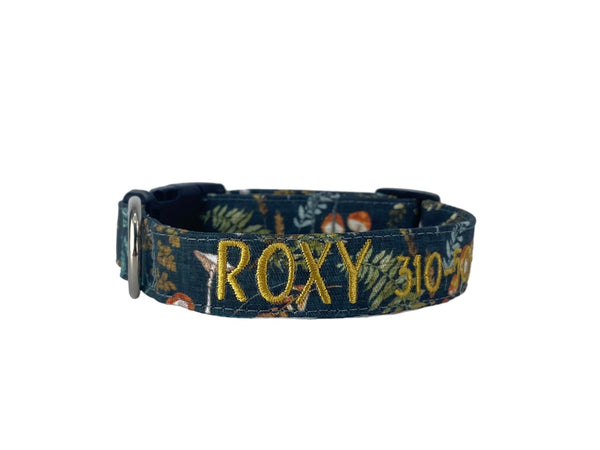 Toadstools Dog Collar – Duke & Fox