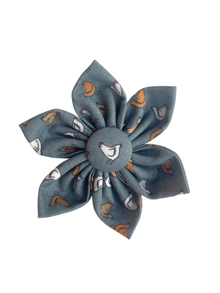 Dog Collar Flower | Chicken Dog Collar Flower | Duke & Fox®