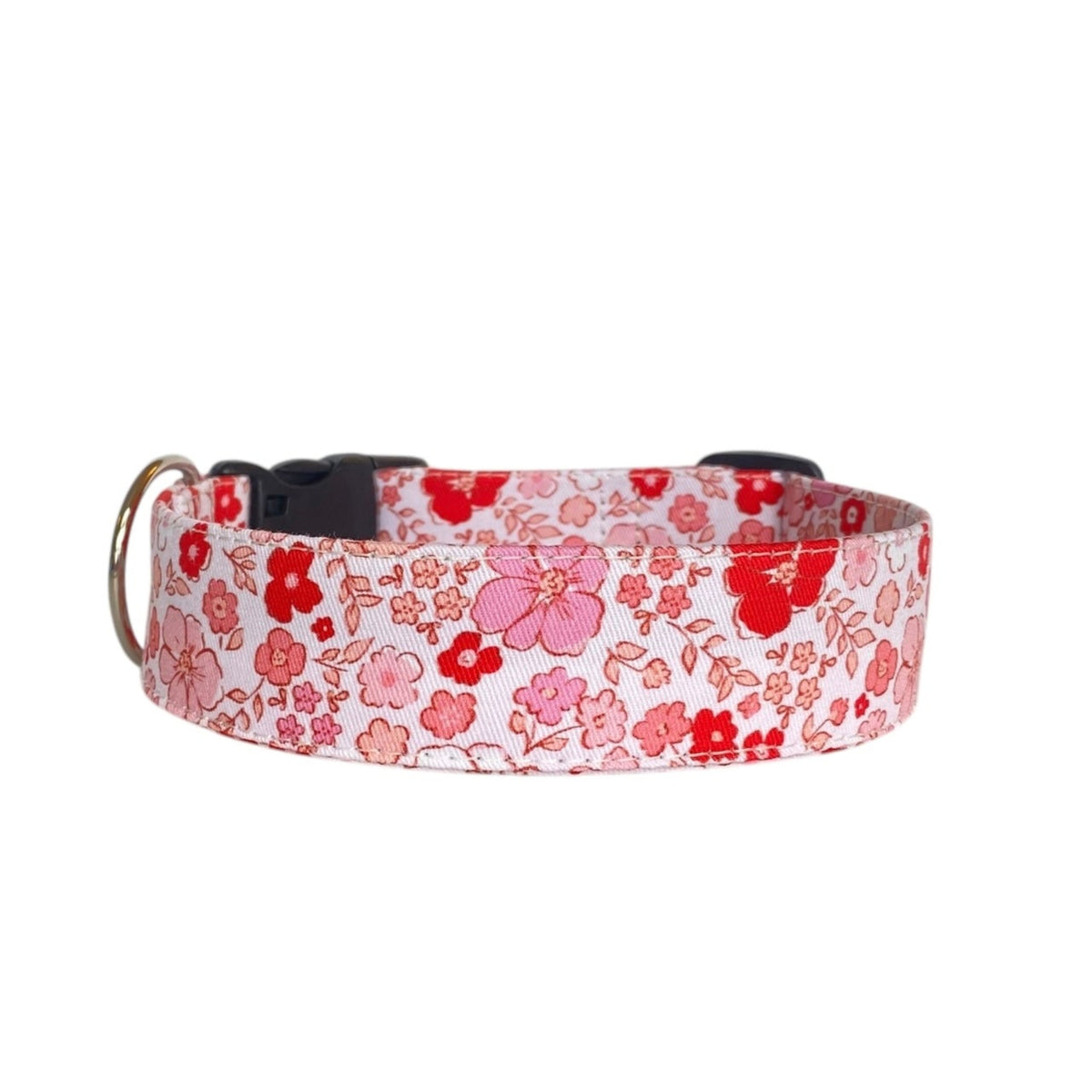 Pink Floral Personalized Dog Collar – Duke & Fox