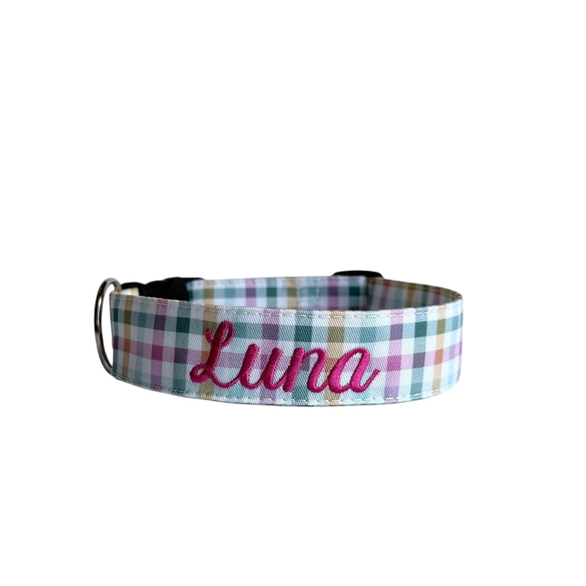 Fall Gingham Personalized Dog Collar – Duke & Fox