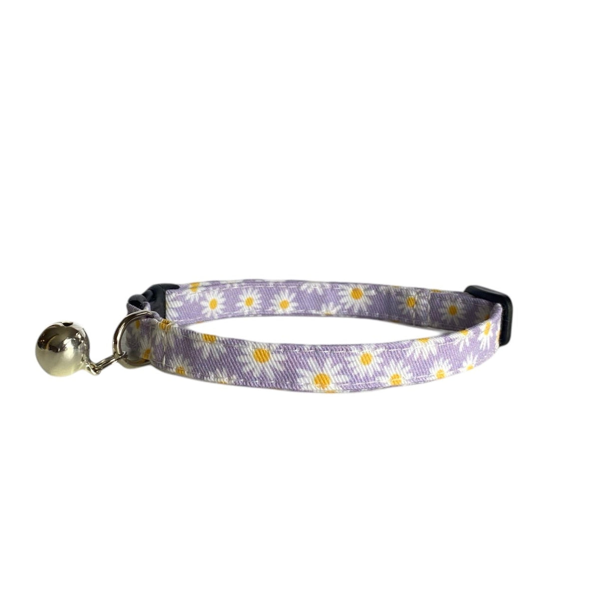 Personalized Cat Collar | Lavendar Daisy Cat Collar | Duke & Fox®