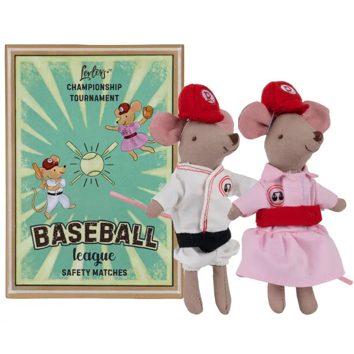Baseball Mice – Duke & Fox