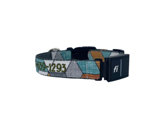 Fi Series 3 and Fi Series 3+ Compatible Dog Collar | Geometric Fi Coll ...