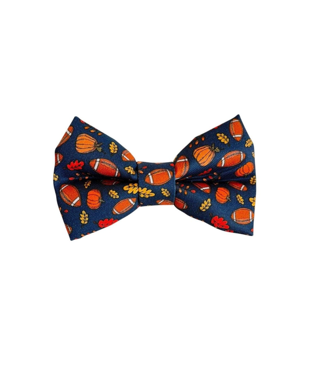 Dog Collar Bow Tie | Fall Football Dog Collar Bow Tie | Duke & Fox®