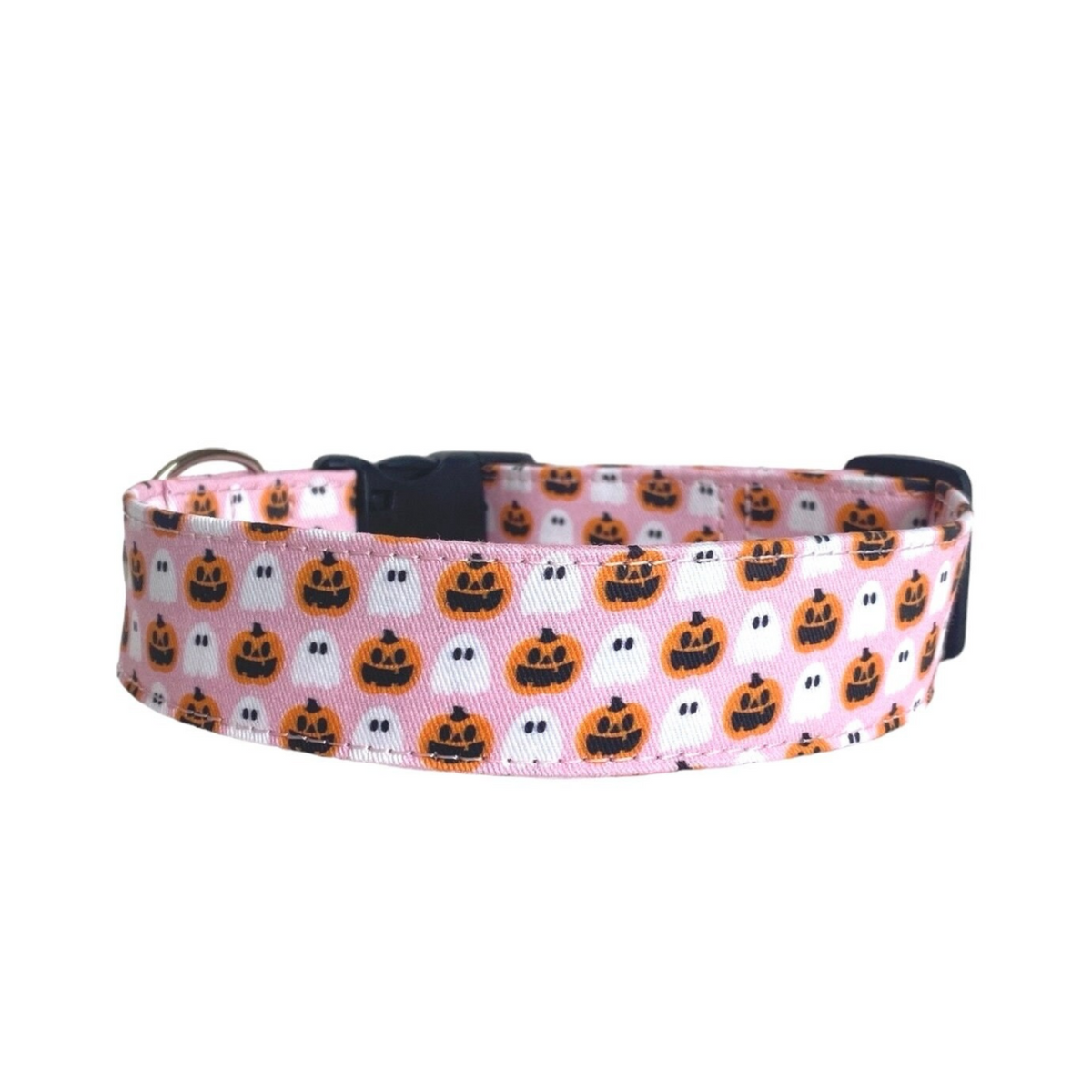 Pink Halloween Personalized Dog Collar – Duke & Fox