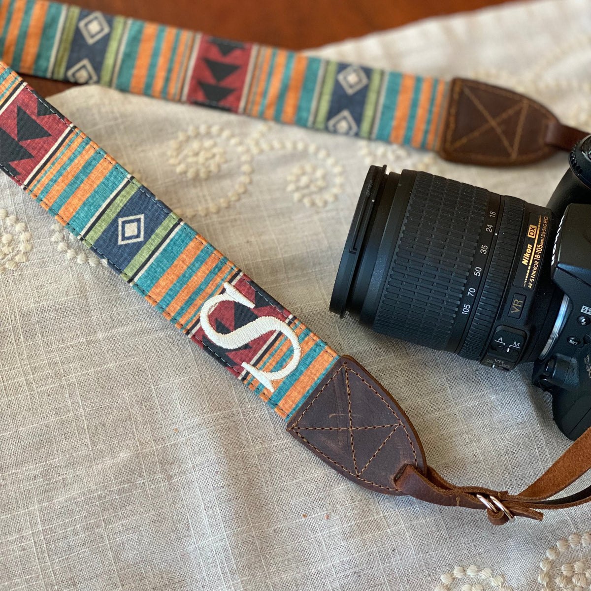 Personalized Camera Strap | Southwest Camera Strap | Duke & Fox®