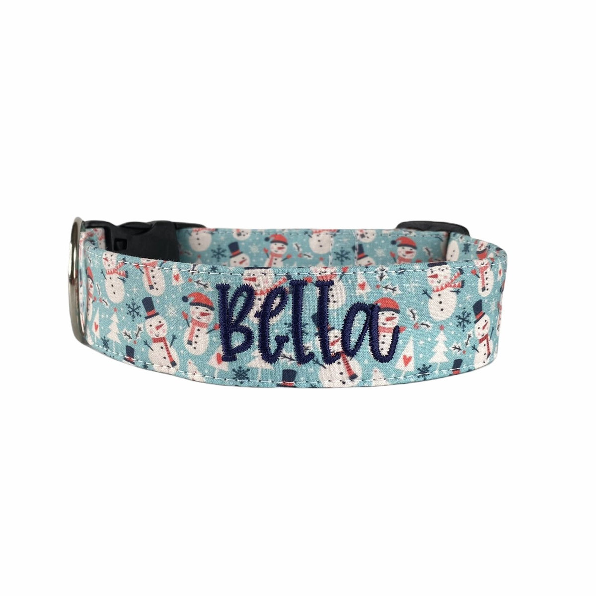 Snowman Personalized Dog Collar – Duke & Fox