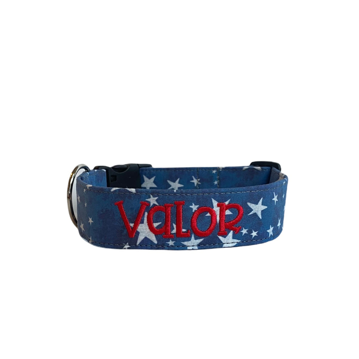 Blue Country Stars Personalized Dog Collar – Duke & Fox